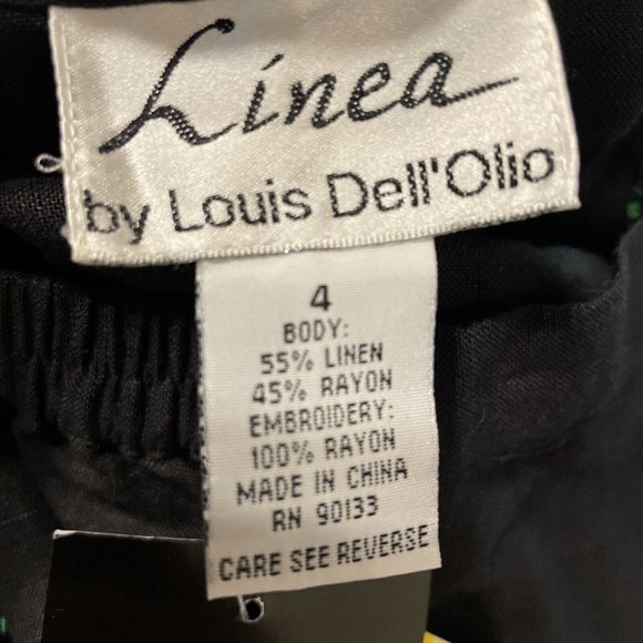 Linea by Louis Dell'Olio | Skirts | Nwt Linea Louis Dellolio Black ...